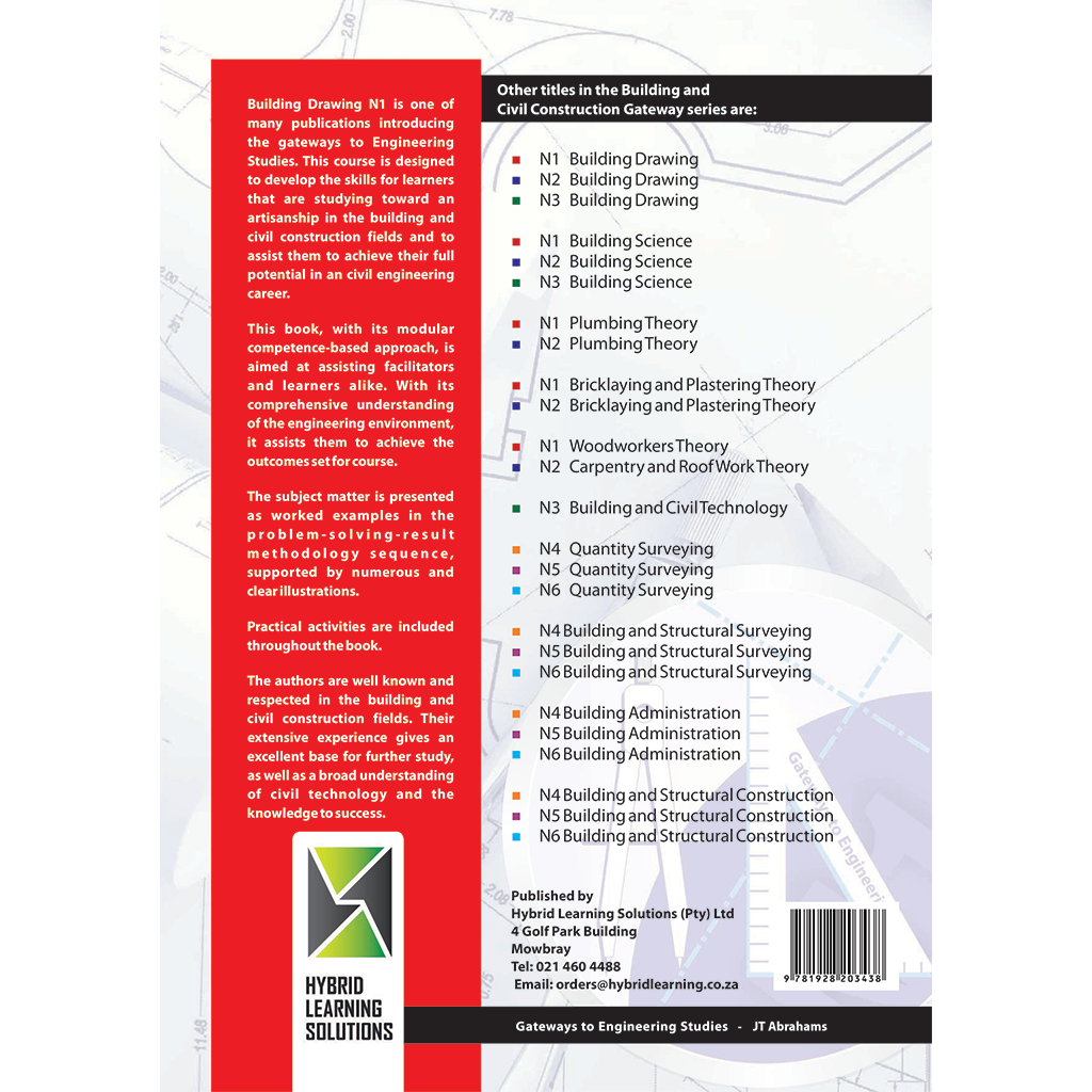 N1: N1 Building Drawing (Hardcopy)