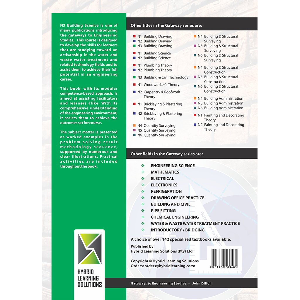 N3: N3 Building Science Revised (Hardcopy)