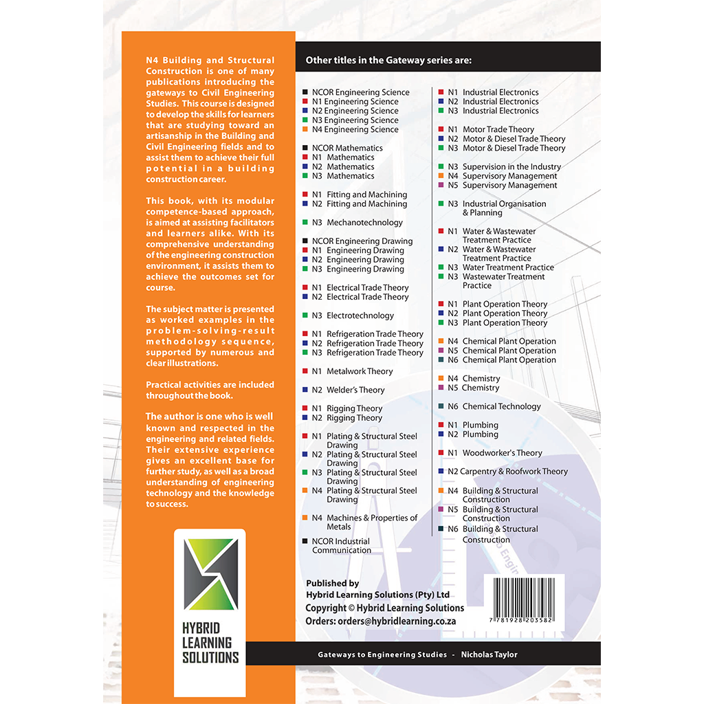 N4: N4 Building and Structural Construction (Hardcopy)