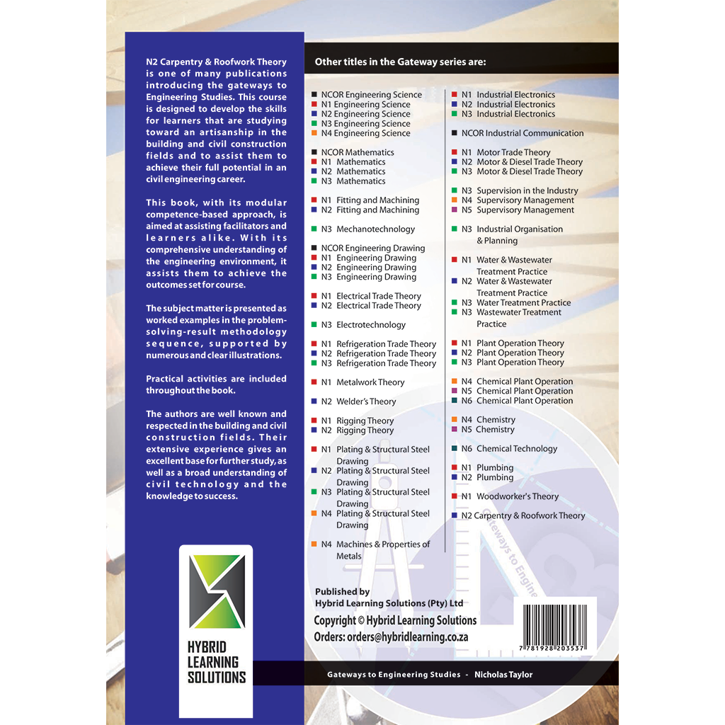 N2: N2 Carpentry and Roofwork Theory (Hardcopy)