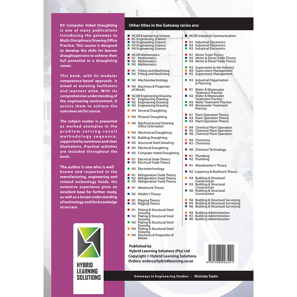N5: N5 Computer-Aided Draughting (CAD) (Hardcopy)
