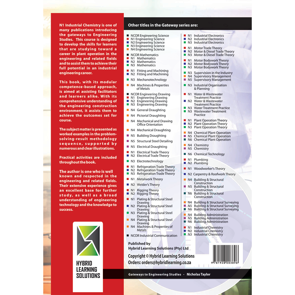 N1: N1 Industrial Chemistry (Electronic)